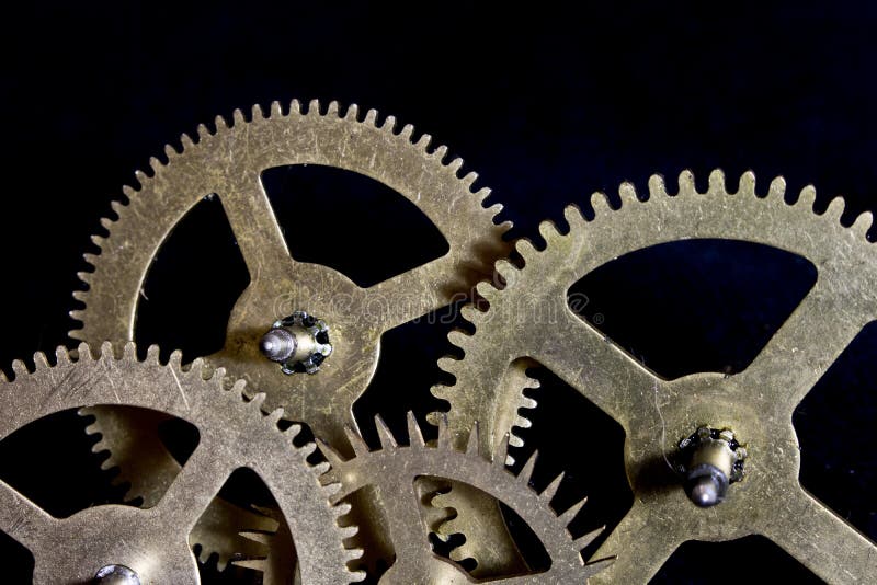 Old Clock Cogs Border stock image. Image of wall, gear - 44696001