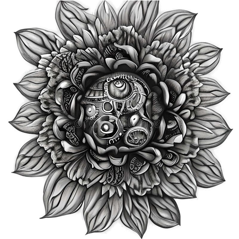 Steampunk Clockwork Universe. Generative AI Stock Photo - Image of ...