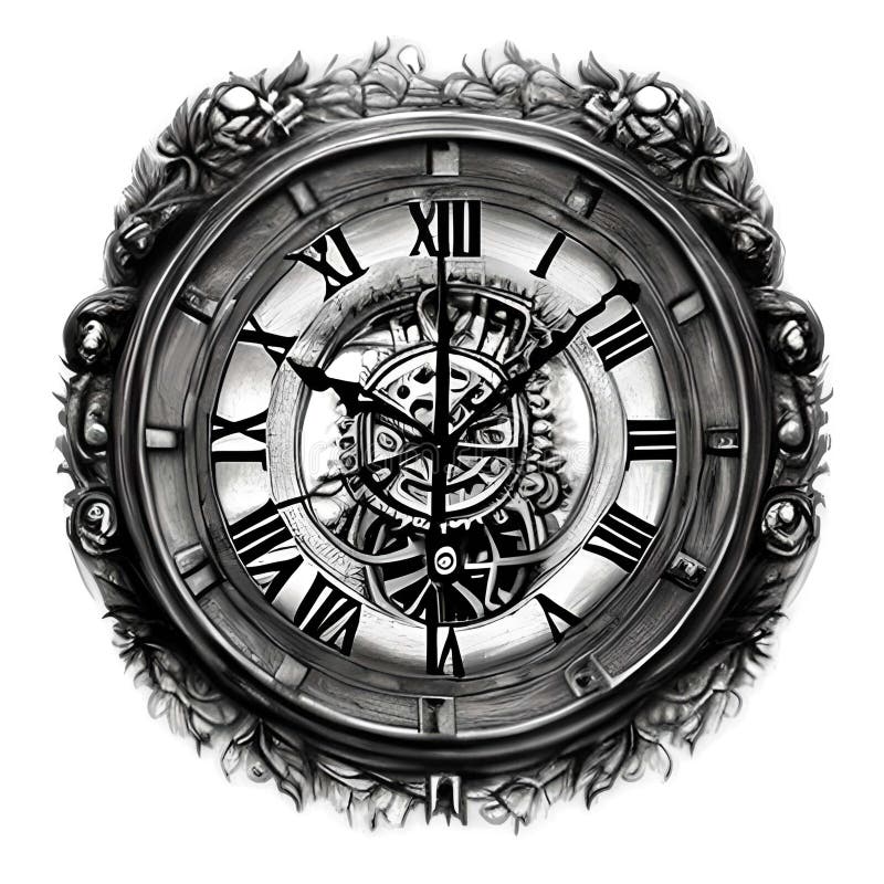 Steampunk Clockwork Universe. Generative AI Stock Photo - Image of ...