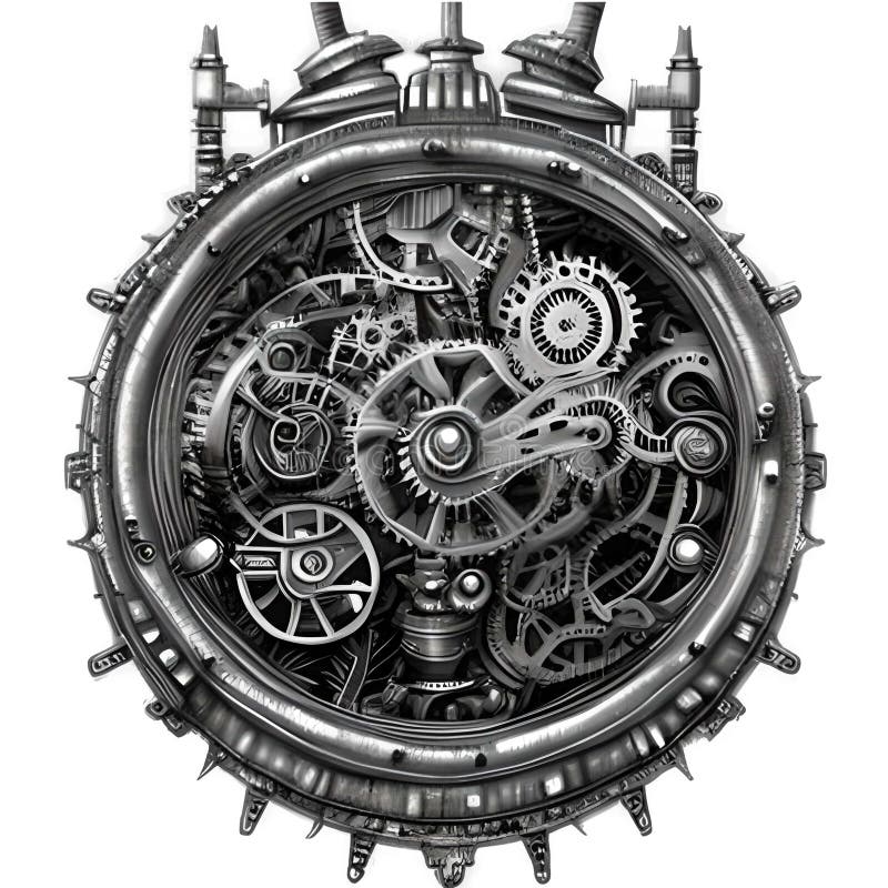 Steampunk Line Art Stock Photos - Free & Royalty-Free Stock Photos from ...