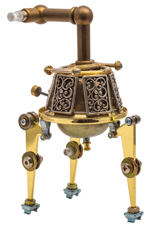 Steampunk device. stock image. Image of clockwork, camera - 67543437