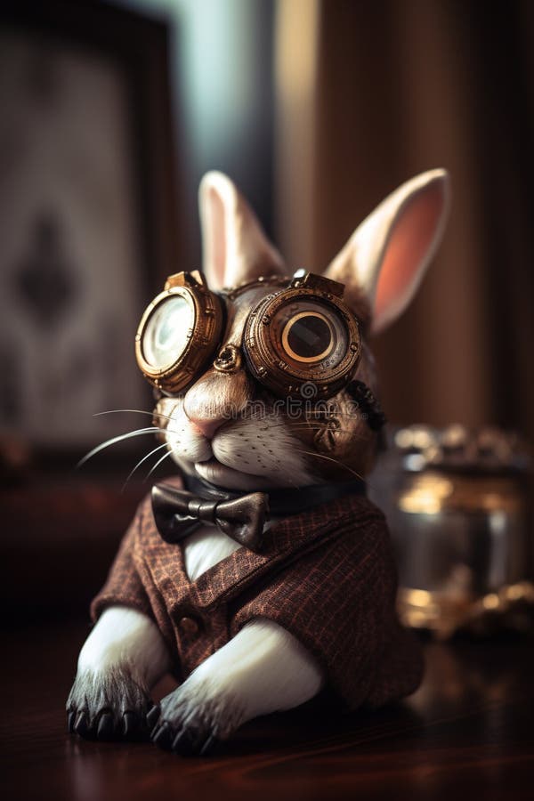 Steampunk Bunny Stock Illustrations – 96 Steampunk Bunny Stock ...