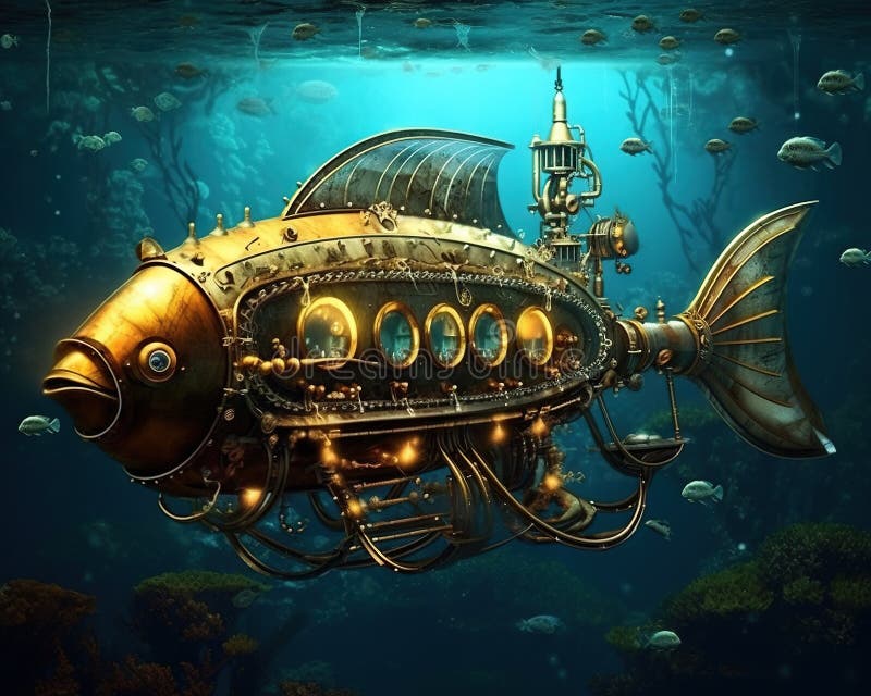 Inside Submarine Fish