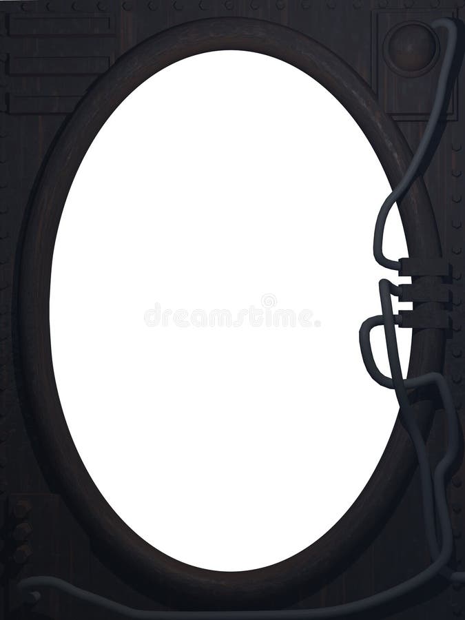 Steampunk Frame stock illustration. Illustration of frames - 11284517