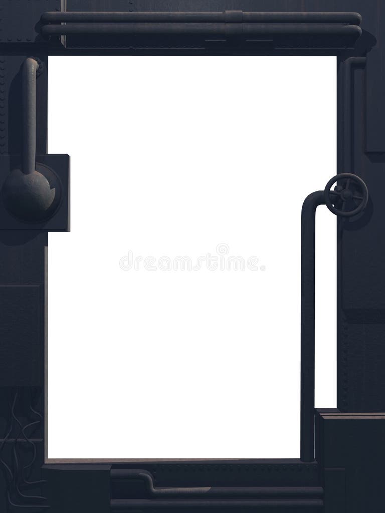 Industrial Punk Frame Stock Illustrations – 733 Industrial Punk Frame ...