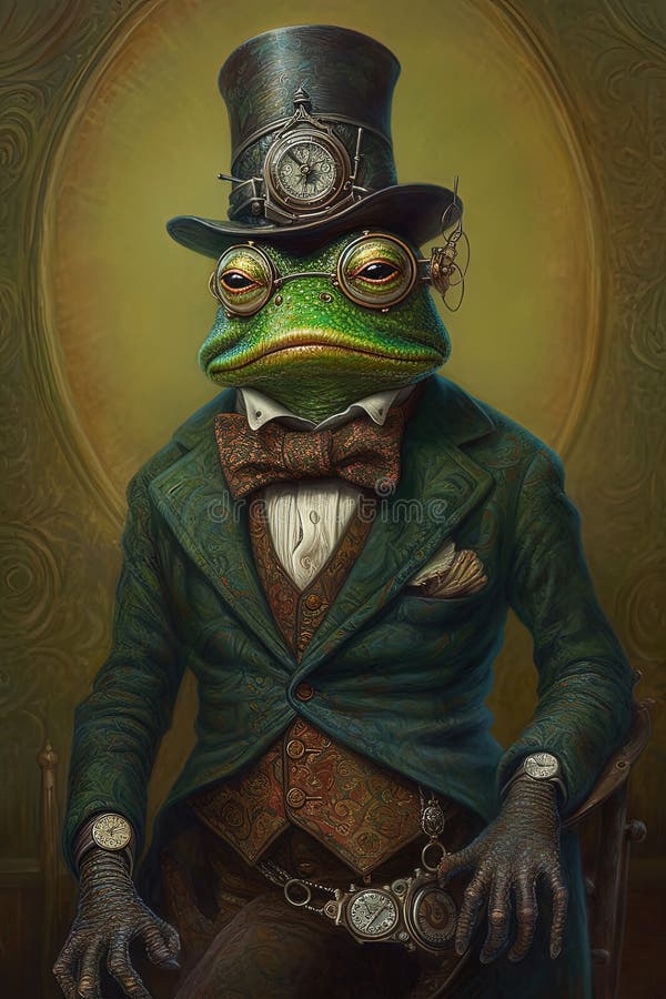 Steampunk Frog Stock Illustrations – 52 Steampunk Frog Stock ...