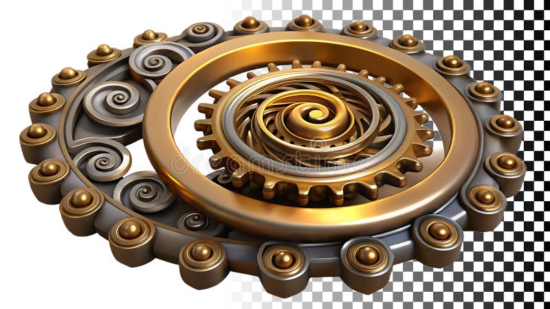 Steampunk Gear Circle, Mechanical Design, Vintage Tech Element Png ...