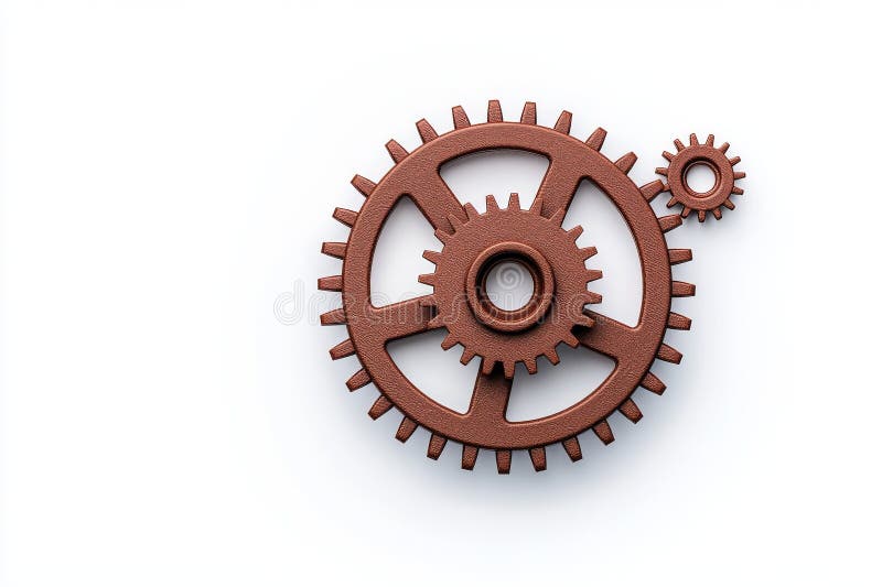 Steampunk Gear Frame with a Clear Background, or a White Background ...