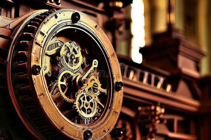 Steampunk Gear Turned Gospel a Steampunk Inspired Repn Stock Image ...