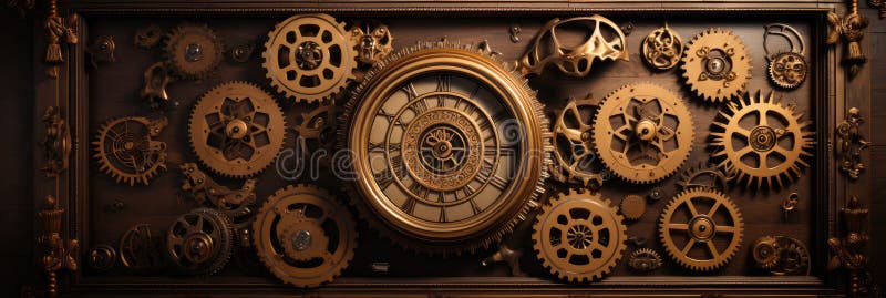 Robot Steampunk Steam Art Ai. Generative AI Stock Illustration ... Robot Steampunk Steam Art Ai. Generative AI Stock Illustration ...