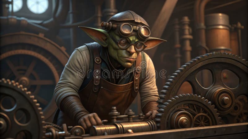 Goblin Engineer Stock Illustrations – 14 Goblin Engineer Stock ...
