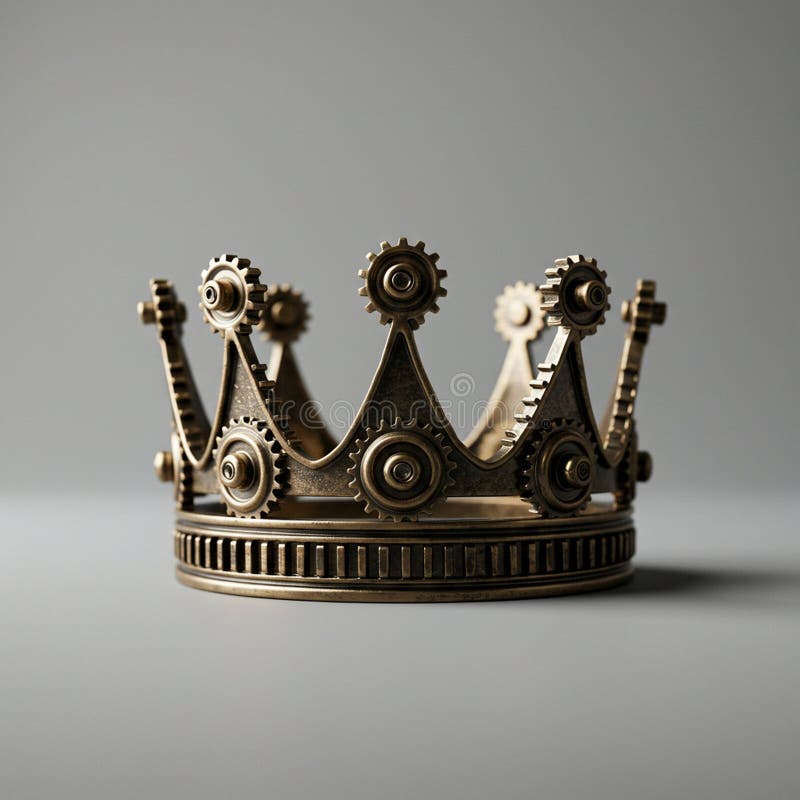 A Steampunk-inspired Crown Featuring an Intricate Design of ...