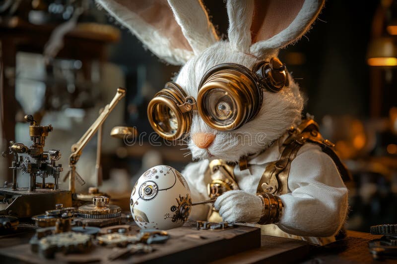 Steampunk-inspired Mechanical Device with Intricate Gears Stock Photo ...