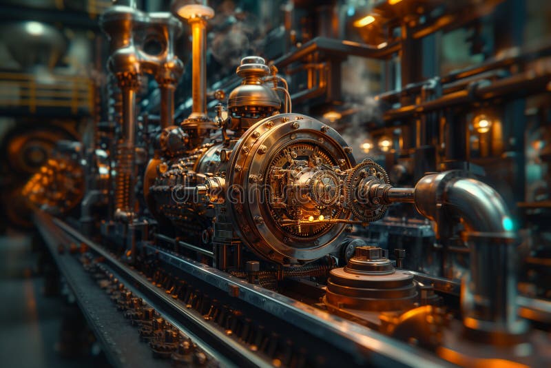 A Steampunk-inspired Time Machine Powered by Gears, Steam, and ...