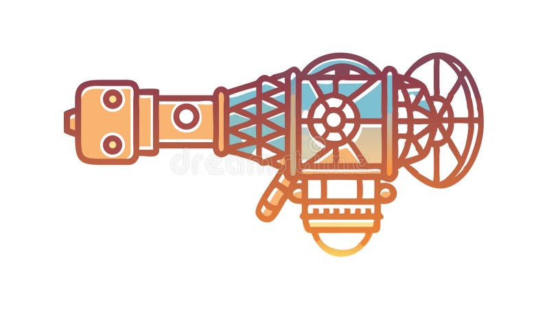 Steampunk Machine or Ancient Device, Industrial History, Vector Design ...