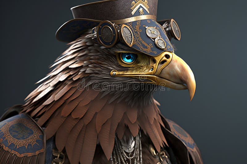 Steampunk Eagle Stock Illustrations – 116 Steampunk Eagle Stock ...