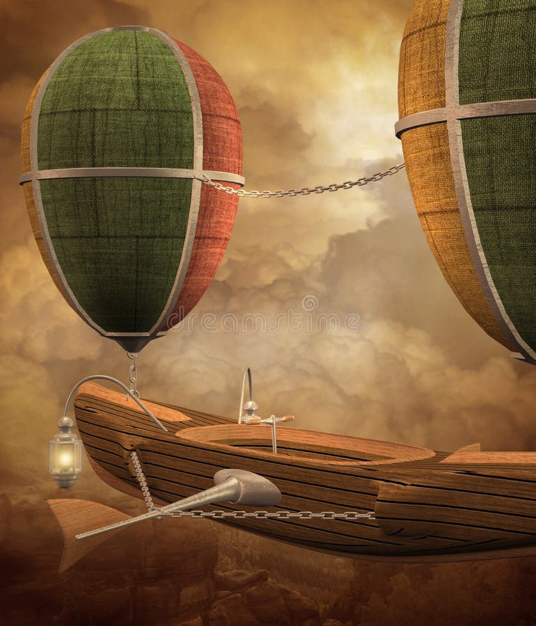 Steampunk Flying Machines