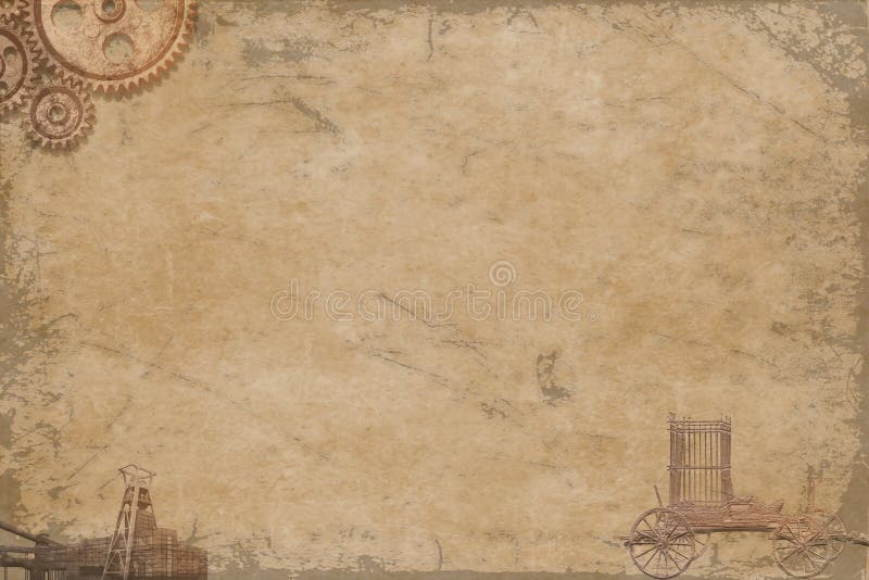 Steampunk texture stock illustration. Illustration of gear - 105318551