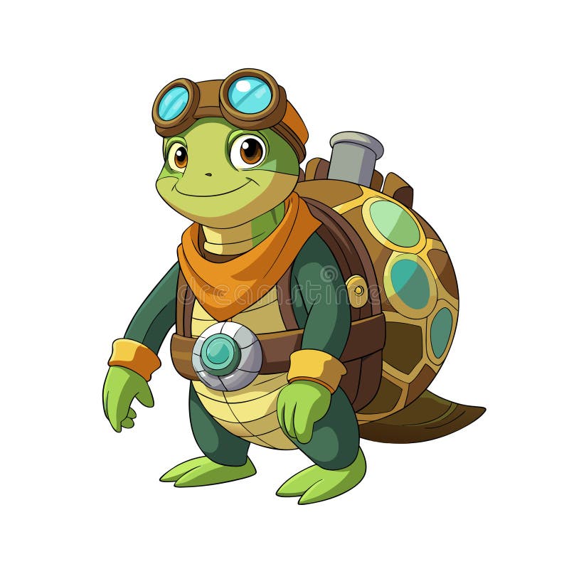 Backpack Turtle Stock Illustrations – 247 Backpack Turtle Stock ...