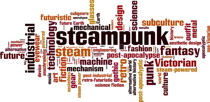 Steampunk Word Stock Illustrations – 138 Steampunk Word Stock ...