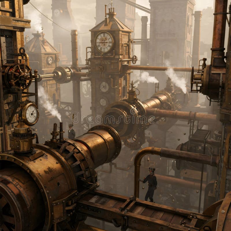 Steampunk Complex Stock Illustrations – 3,886 Steampunk Complex Stock ...