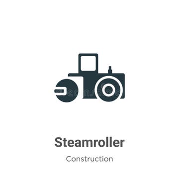 Steamroller Symbol Stock Illustrations – 335 Steamroller Symbol Stock Illustrations, Vectors ...