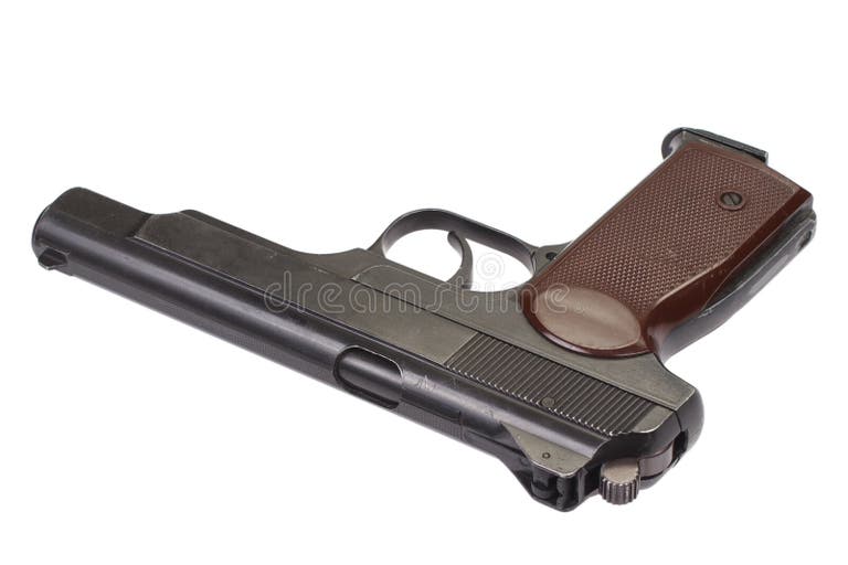 Stechkin Automatic Pistol APS Stock Image - Image of bullet, submachine ...