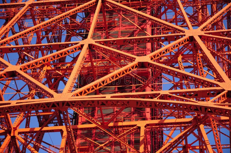 Steel abstract stock image. Image of construction, tower - 12331767