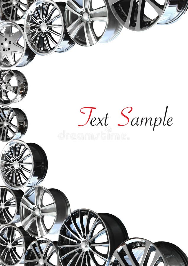 Steel alloy car rim stock image. Image of aluminum, expensive - 23392731