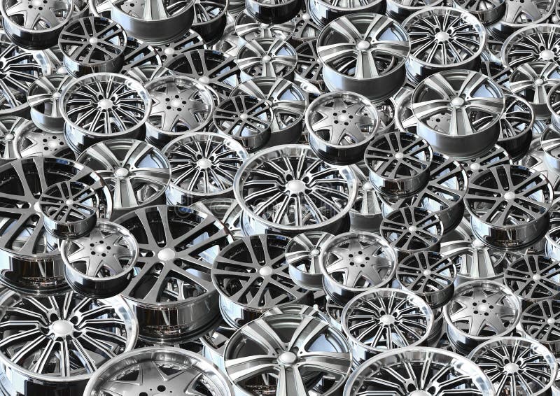 Steel alloy car rim stock image. Image of background - 23392839