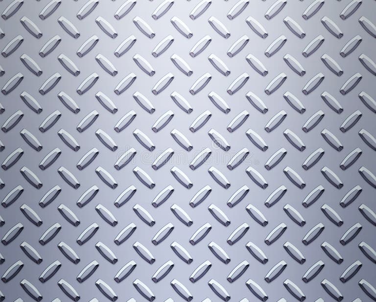 Steel alloy diamond plate stock illustration. Illustration of polished ...