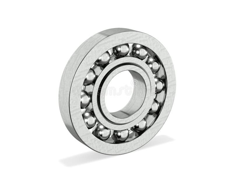Steel Ball Bearing 3d Rendering Stock Illustration - Illustration of ...