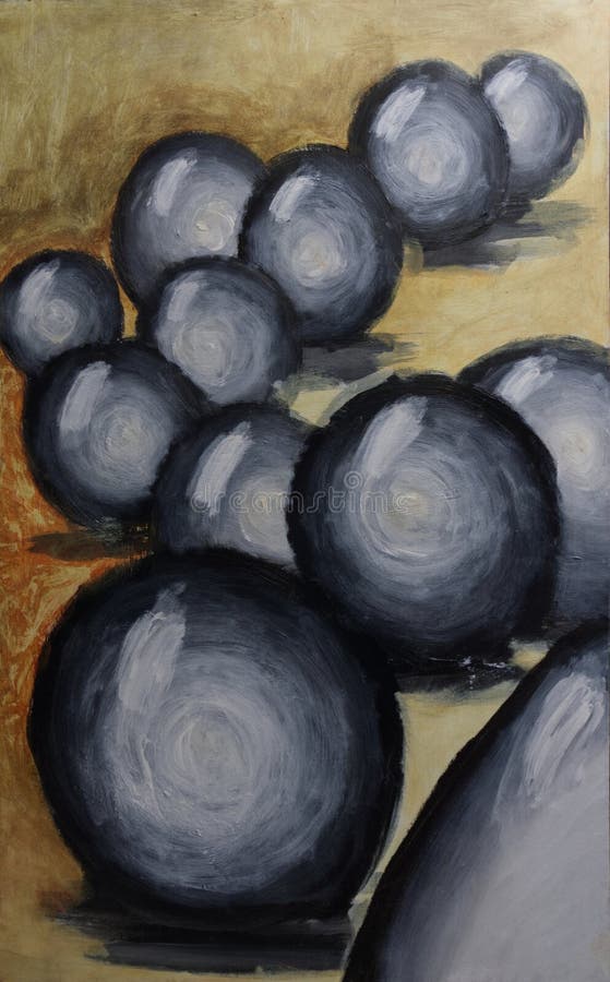 Steel Balls and Sticks in Shape of a Crystal Lattice, Isolated on White ...