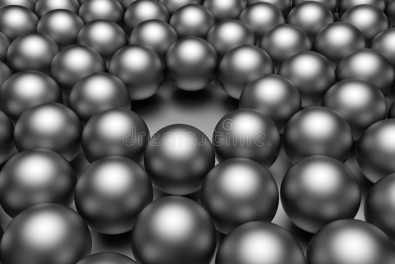 Steel balls stock illustration. Illustration of circle - 914705