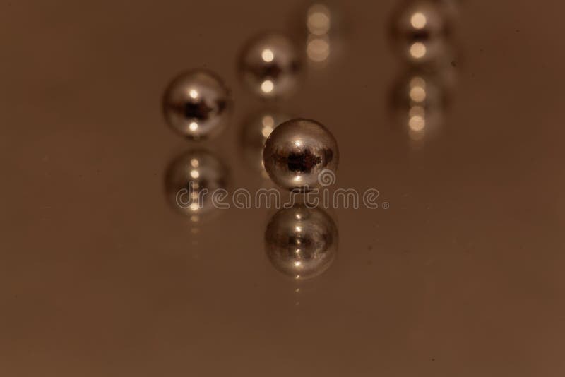 Steel Balls and Sticks in Shape of a Crystal Lattice, Isolated on White ...