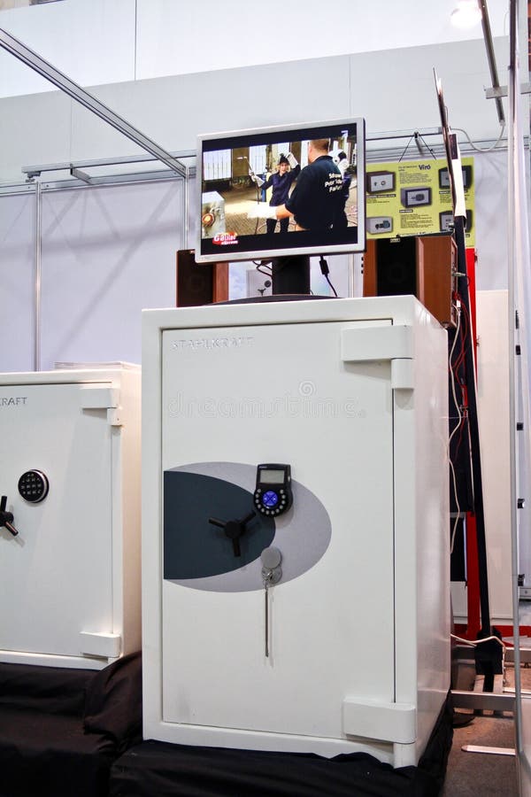 Steel bank safe editorial stock photo. Image of solid - 24619098