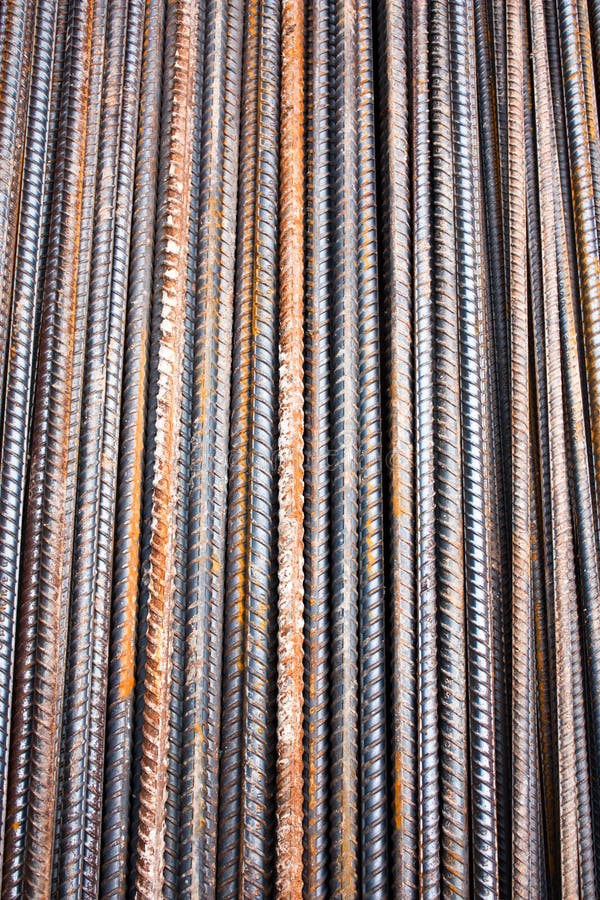 Steel Bars 1 stock image. Image of corode, ends, background - 51605
