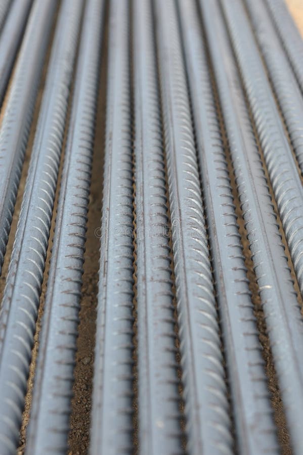 Steel bar stock photo. Image of poles, building, reinforce - 8354254