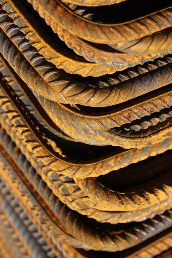 Steel bar stock image. Image of industrial, construction - 8362535