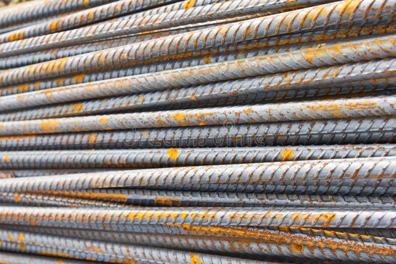 Steel Bar Background Texture Stock Image - Image of pile, lines: 20192635