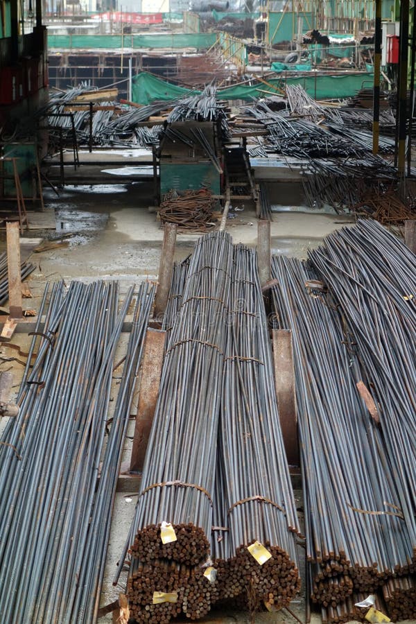 Steel bar stock photo. Image of construct, bars, parallel - 41770148