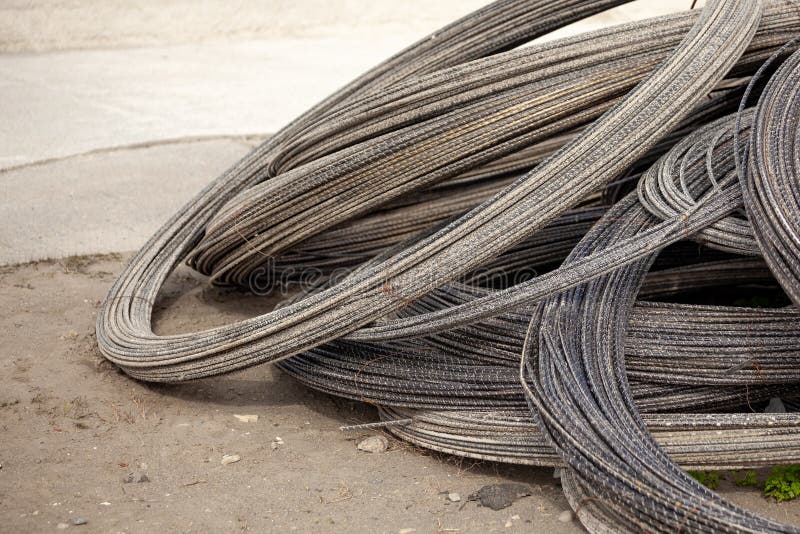 Steel Bar for Building Materials for Construction Work Stock Photo ...