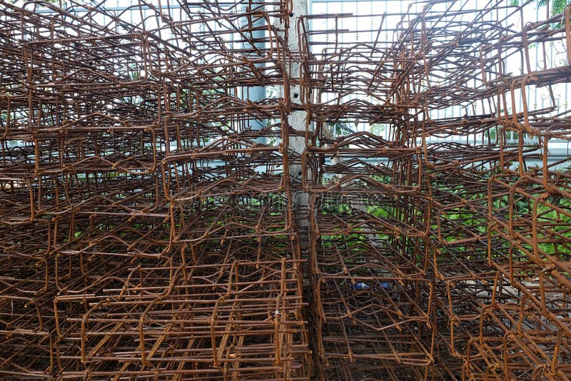 Steel bar is rust stock photo. Image of metal, material - 63109616