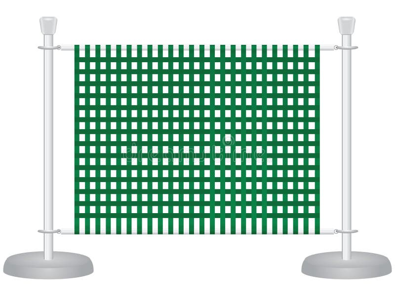 Steel Barrier Icon Digital Red Stock Vector - Illustration of service ...