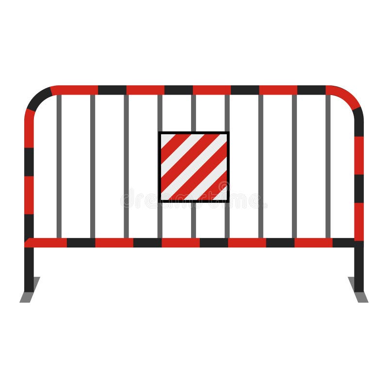 Steel Barrier Icon, Cartoon Style Stock Vector - Illustration of door ...