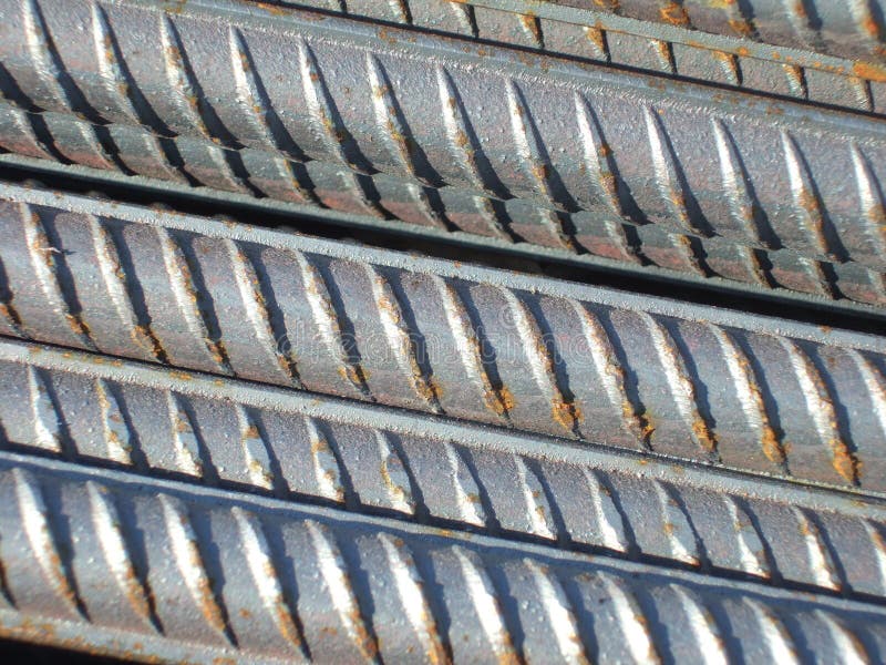 Steel Bars 1 stock image. Image of corode, ends, background - 51605