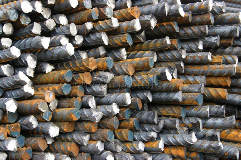 Steel Bars 2 stock photo. Image of steel, background, corroding - 51604