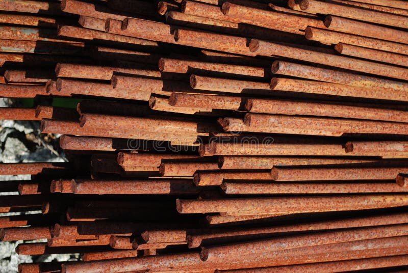 Steel bars stock image. Image of lines, metallic, metal - 5727789