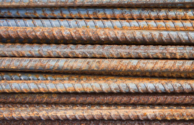 Steel bars background stock photo. Image of industrial - 26431140