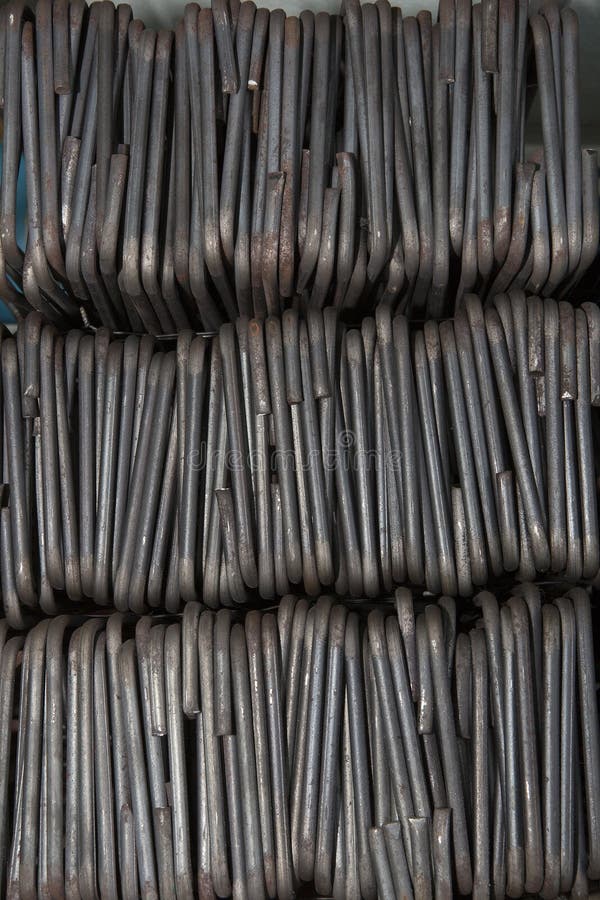 Steel Bars Close- Up Background. Reinforcing Bar Background Stock Image ...